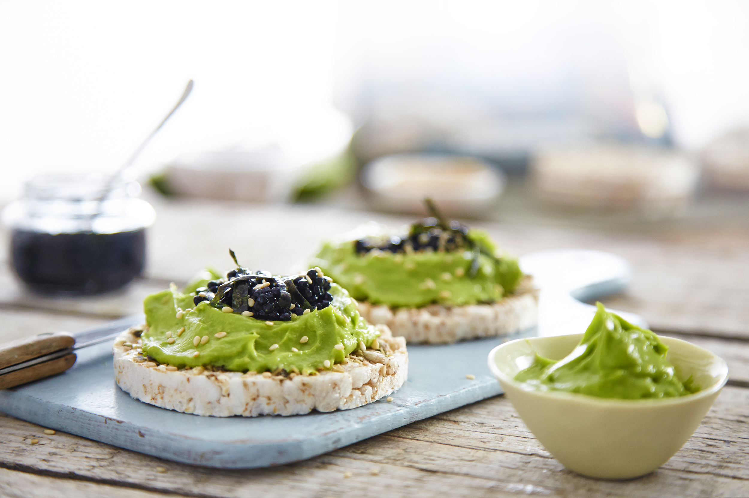 Wasabi avocado and caviar – Kallo