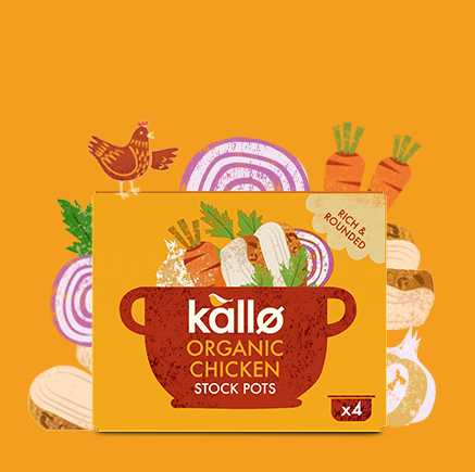 Organic Chicken Stock Pots – Kallo