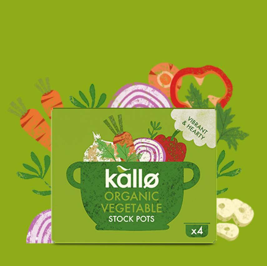 Organic Vegetable Stock Pots – Kallo